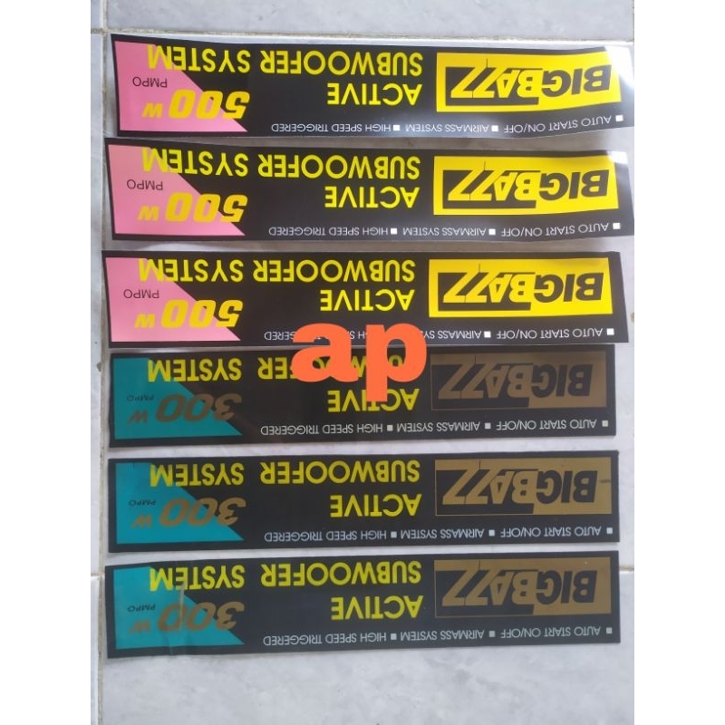 Jual Stiker subwoofer polytron psw 500 rebah dan psw 300 | Shopee Indonesia