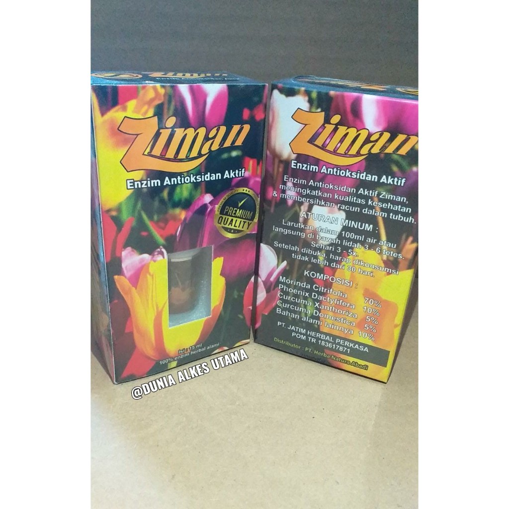 Jual ZIMAN 15ml (Enzim Antioksidan Aktif) | Shopee Indonesia