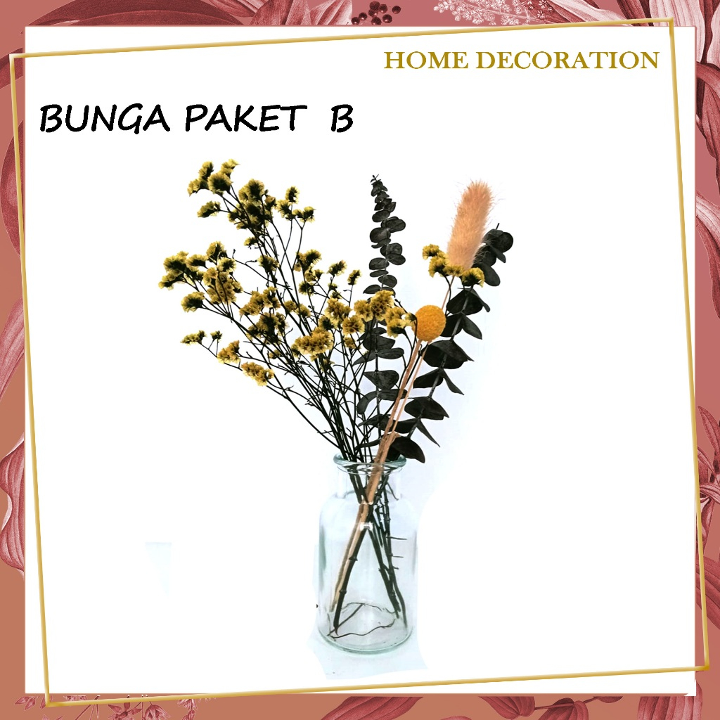 Jual [home decoration] VAS BUNGA KACA 250 ML/ PAKET DEKORASI RUMAH ...