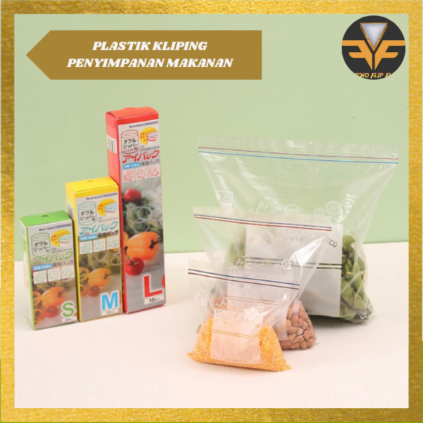 Jual Plastik Ziplock Sayuran Reusable Fresh Bag Kantong Kulkas ...