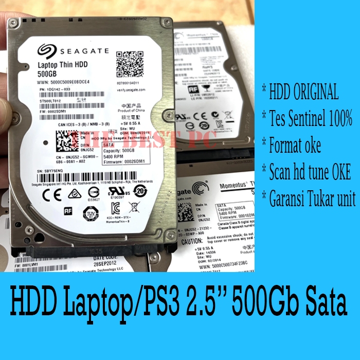 Jual Hardisk laptop sata 500gb 320gb /hdd ps3 | Shopee Indonesia