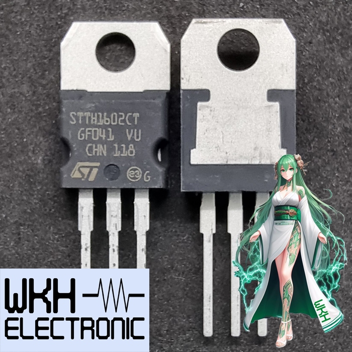 Jual ORIGINAL STTH1602CT Dioda High efficiency ultrafast diode STTH ...
