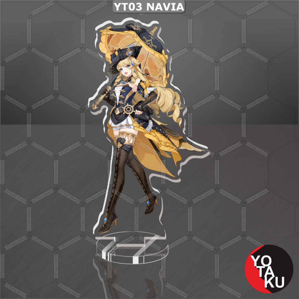 Jual Standee Besar Figure Anime Akrilik Genshin Impact Fontaine Seri 1 ...