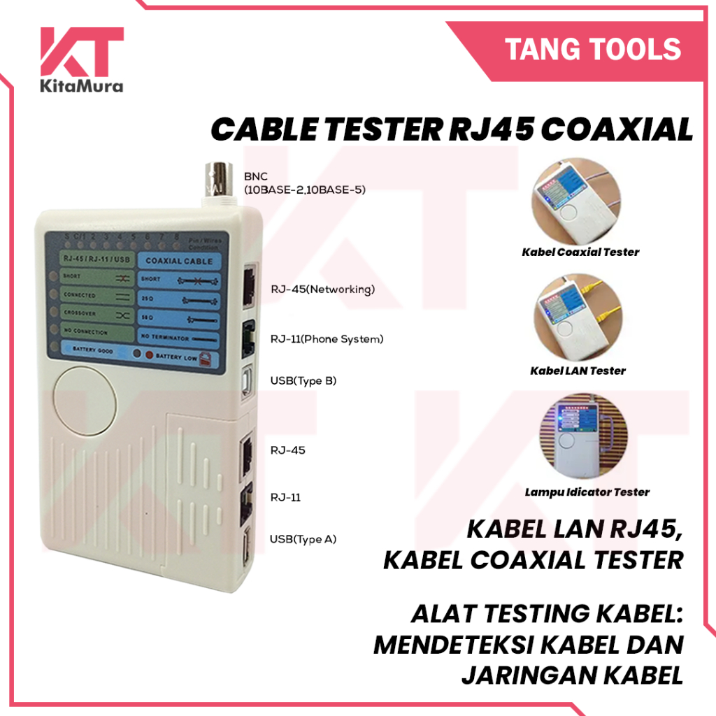 Jual CTS REMOTE CABLE TESTER | ALAT TESTING KABEL | Shopee Indonesia