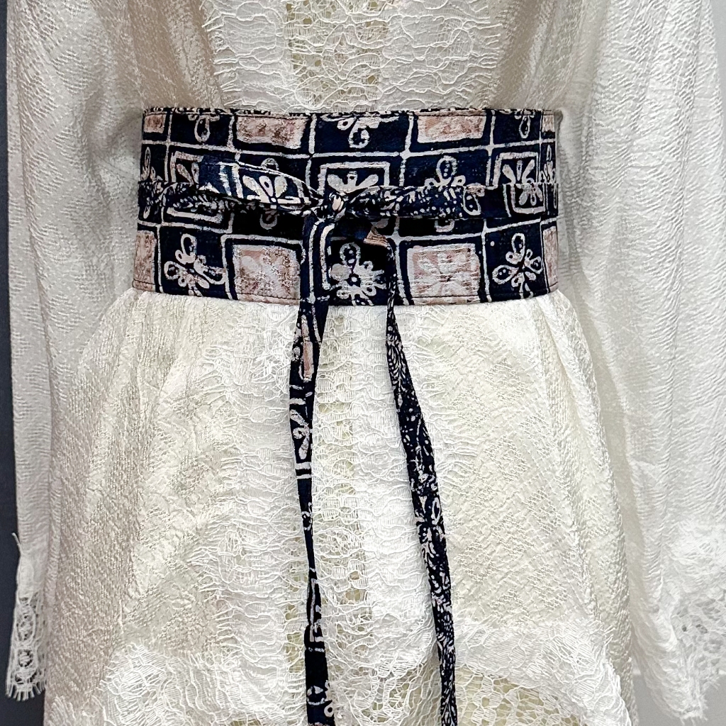 Jual OBI Belt Batik Motif Premium Bahan Viscose Ikat Pinggang Sabuk ...