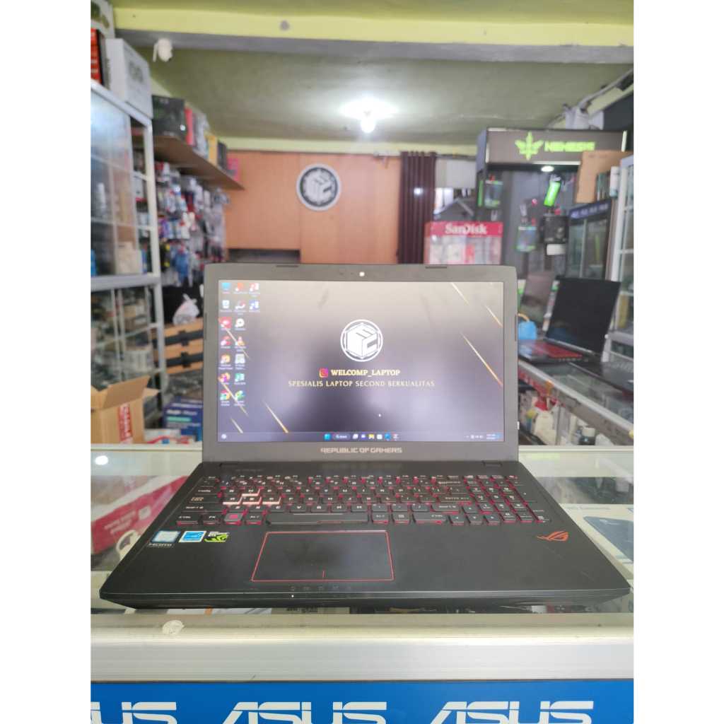 Jual Laptop Gaming 2Nd Asus ROG GL553VD i7-7700HQ/ NVIDIA GTX 1050 ...