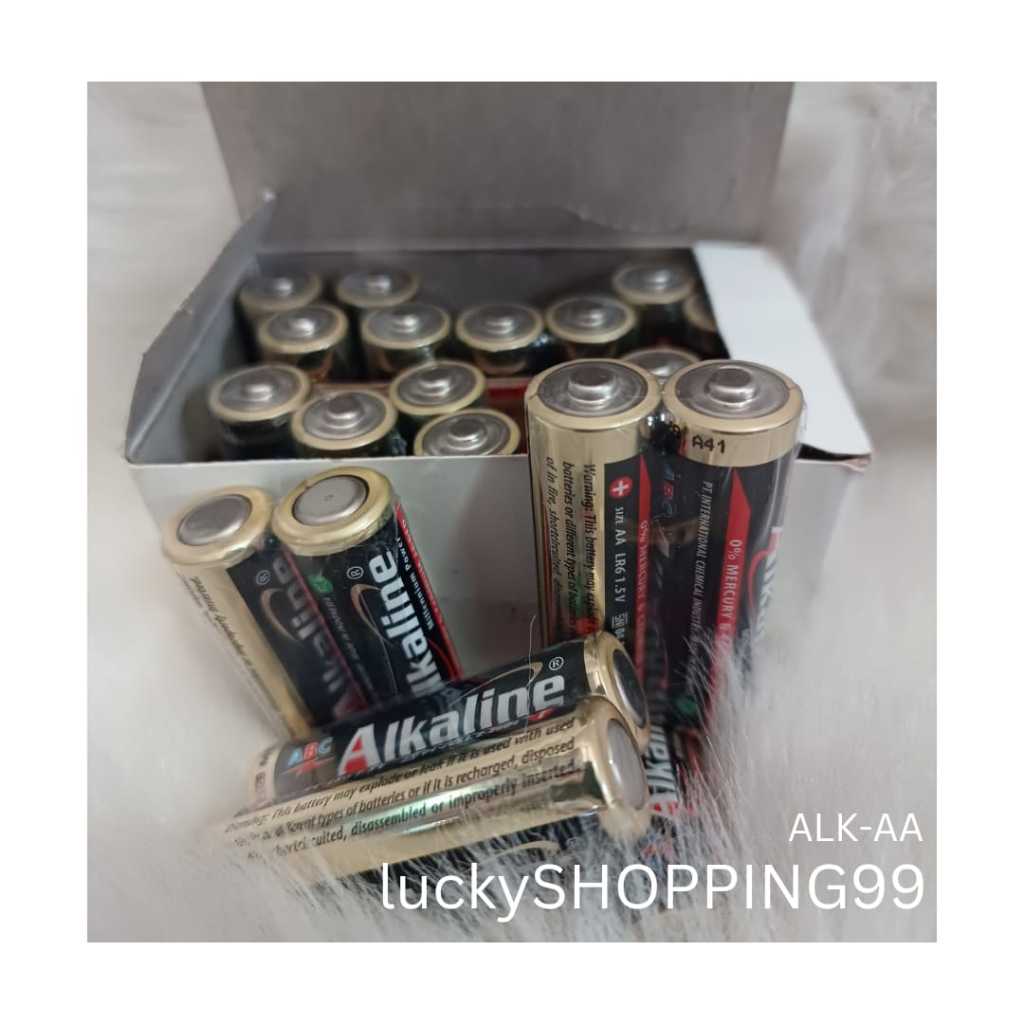 Jual BATRE ABC ALKALINE AA A2 BATERAI BATTERY ALKALINE - ALKALINE ABC ...