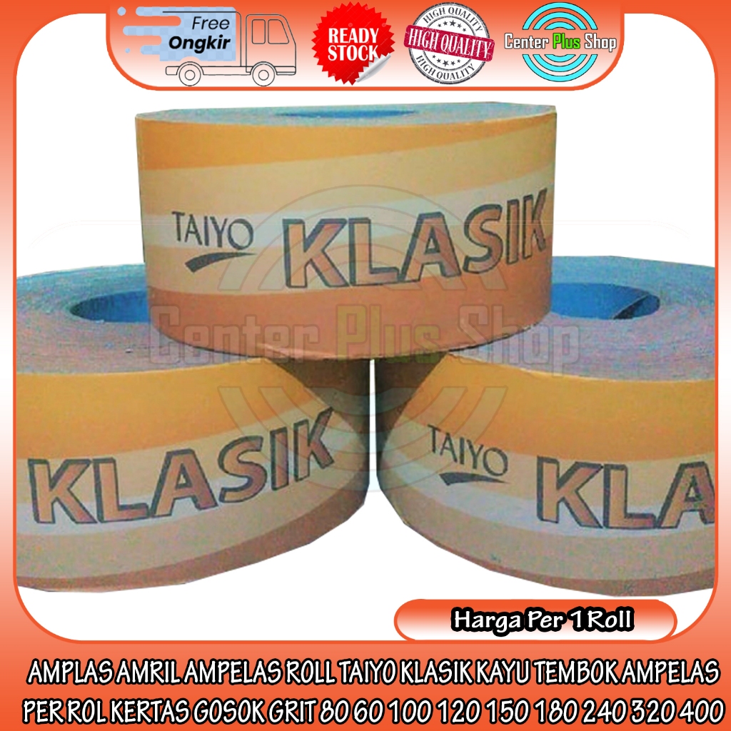 Jual AMPLAS AMRIL AMPELAS ROLL TAIYO KLASIK KAYU TEMBOK AMPELAS PER ROL ...