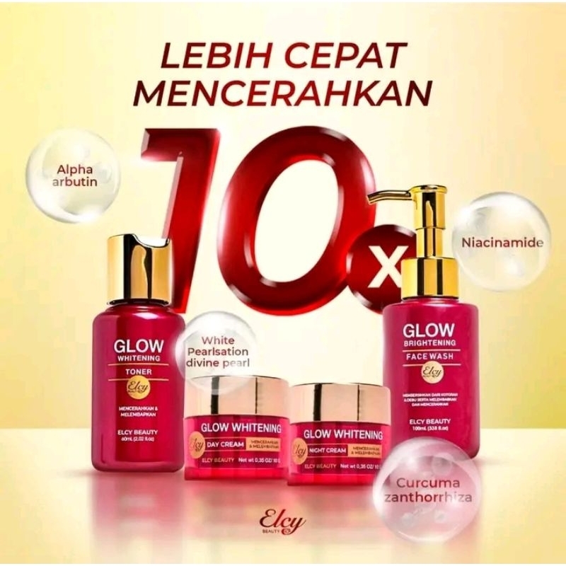 Jual Elcy Beauty Glow Whitening BPOM Kemasan Terbaru (Sesuai Gambar ...