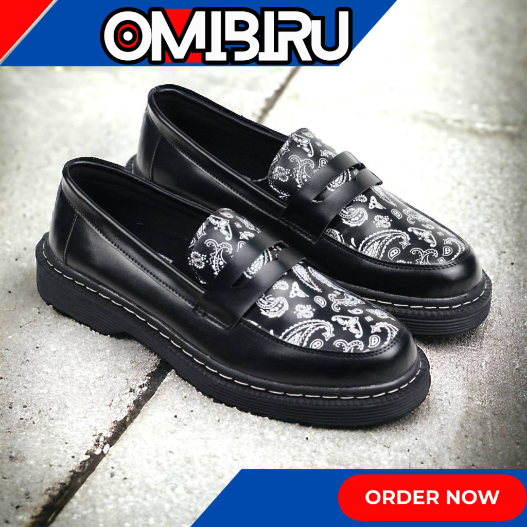 Jual Sepatu Docmart Loafer Casual Formal Pria Model Sepatu Dokmart ...