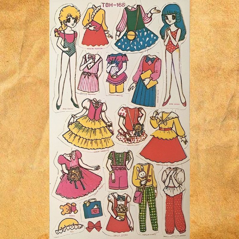 Jual BP BP AN JADUL SAILORMOON BONGKAR PASANG ORANG ORANGAN KERTAS ...