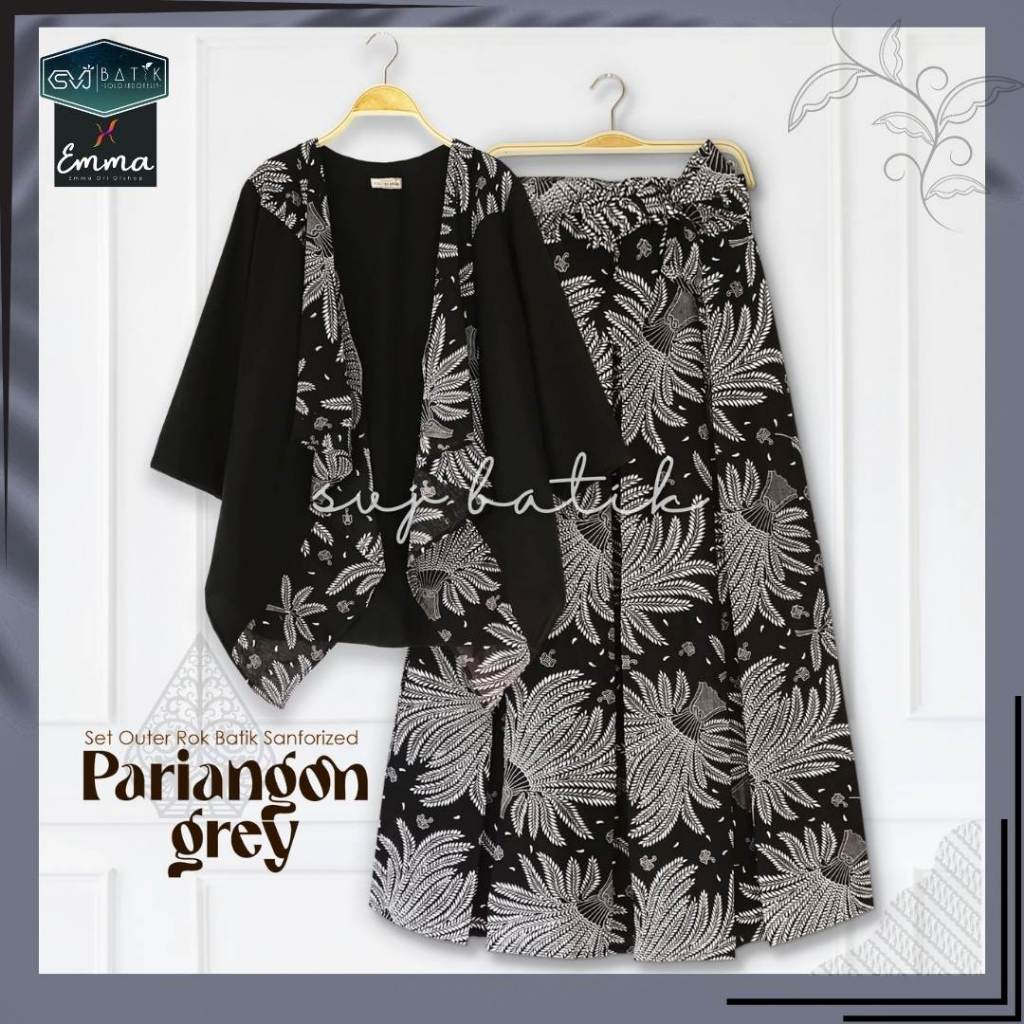 Jual ATASAN BATIK SET ALUSAN TAMBAL KERIS GEBER SOGAN SOLO ROK DAN ...