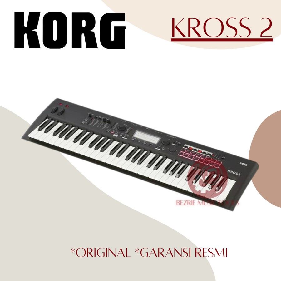 Jual Korg Kross 2 Synthesizer Workstation Keyboard 61-keys Original ...