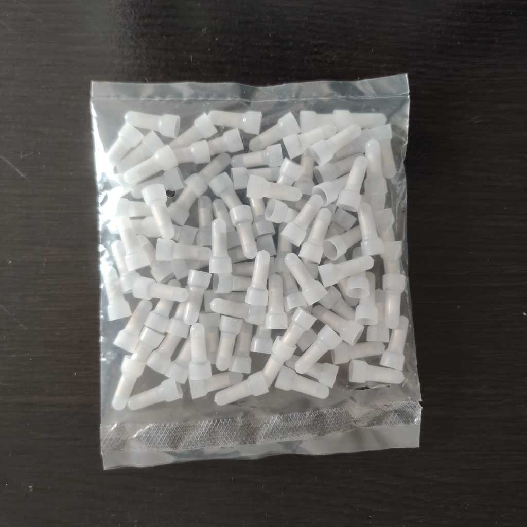 Jual Lasdop Press Transparan 1,5mm 2,5mm 6mm SB Aluminium 1 Pack 100Pcs ...