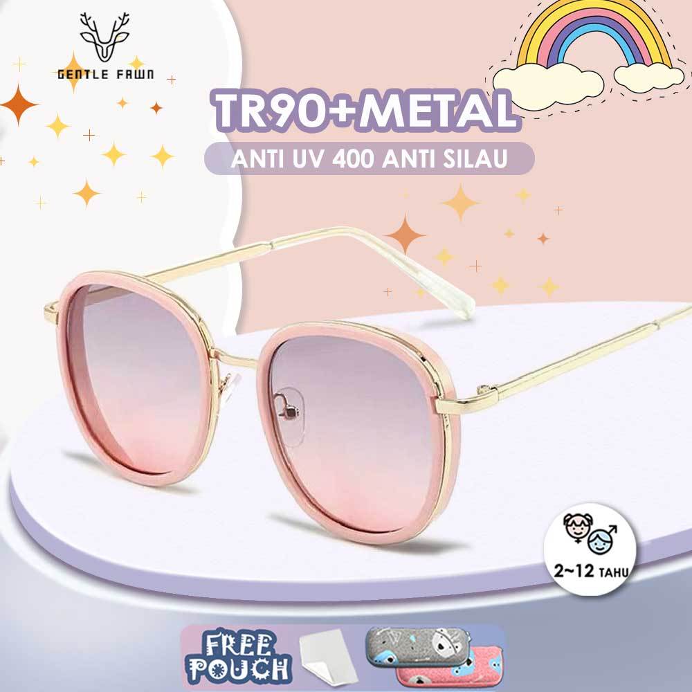 Jual Gentle Fawn Kacamata Sunglasses Anak Anti UV 400 Anti Silau Style Anak/Remaja Perempuan ...