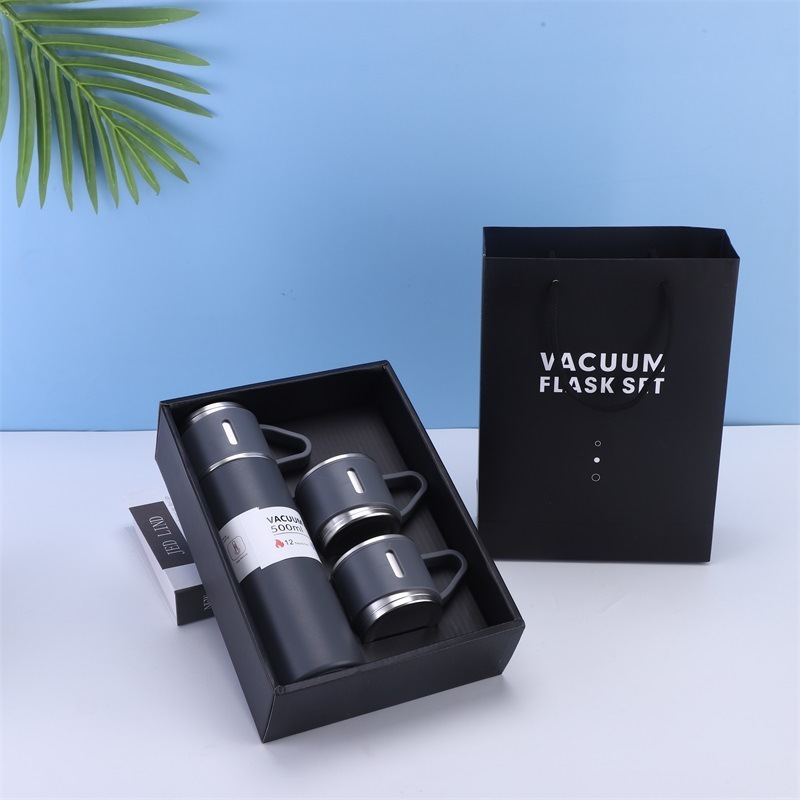 Jual VACUM FLASK SET GIFT BOX HAMPERS 500ml / TUMBLER BOTOL MINUM SET ...
