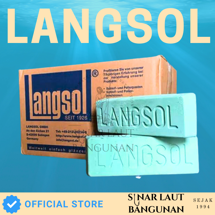 Jual LANGSOL Batu Hijau Poles Stainless Original | Shopee Indonesia