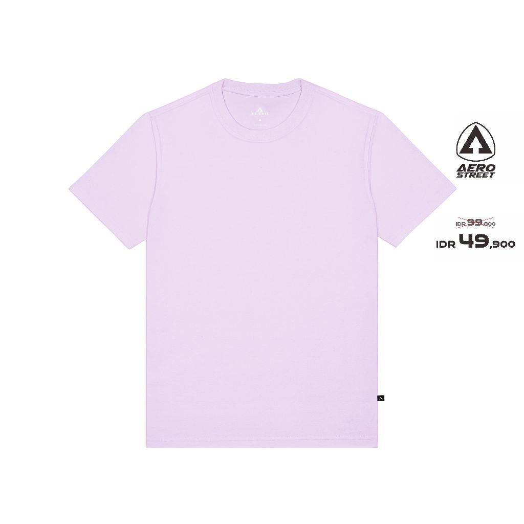 Jual Aerostreet Extra Soft T Shirt Reguler Polos Cerah Kaos T-Shirt ...