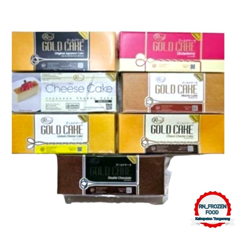 Jual RIOUS GOLD CAKE Japanese All Varian Rasa Isi 200gr | Shopee Indonesia