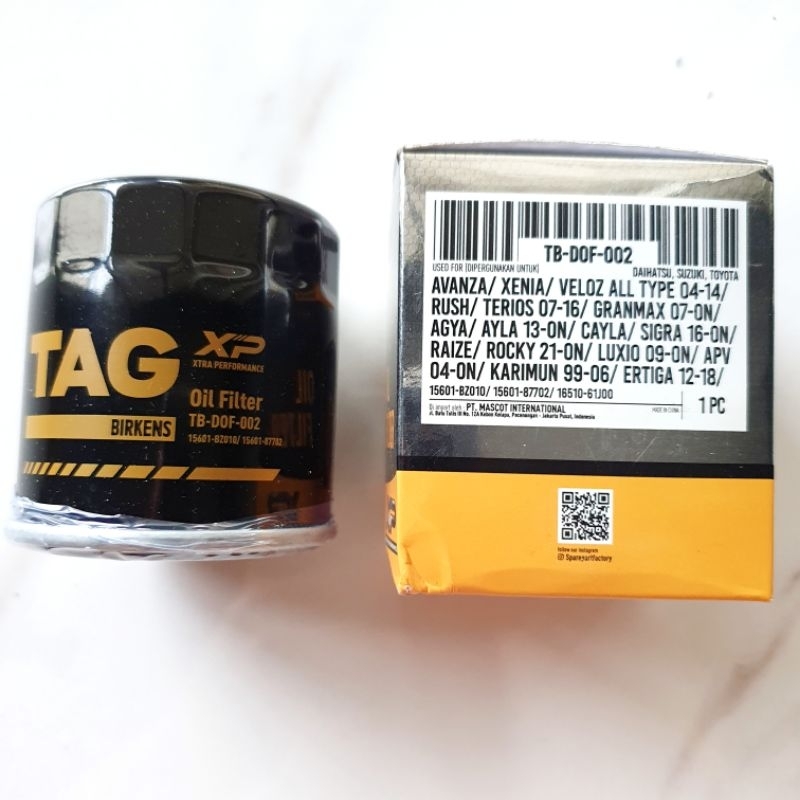 Jual BIRKENS FILTER OLI AVANZA / XENIA / ROCKY / RAIZE | Shopee Indonesia