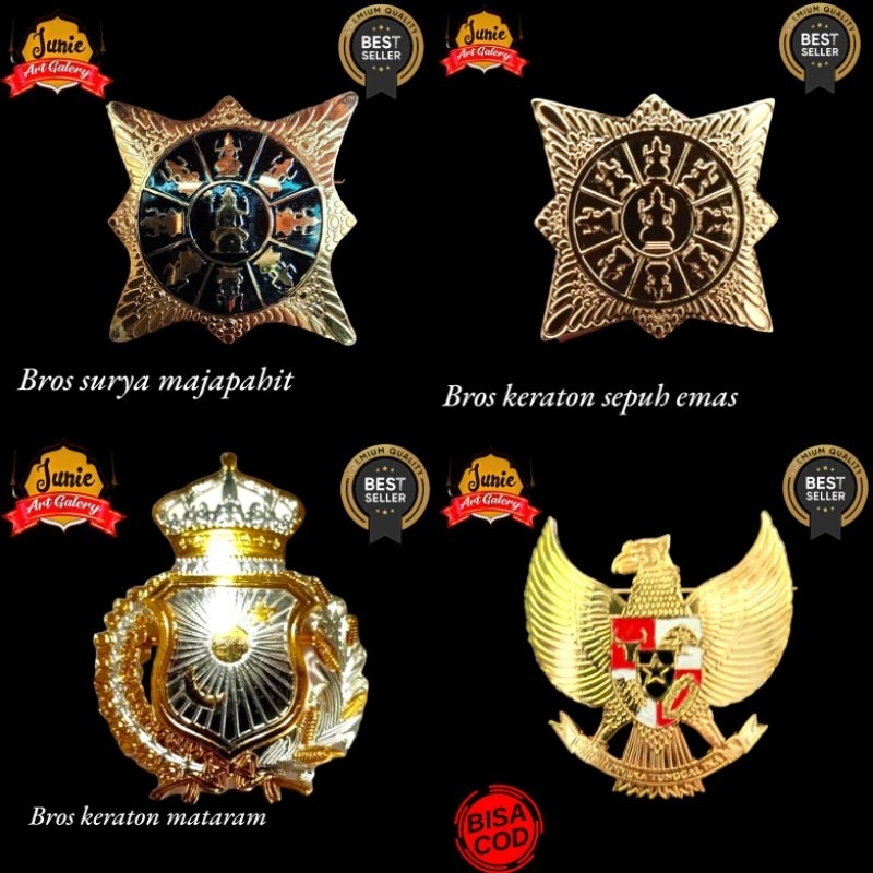 Jual Aneka Pin Bros Beskap Kerajaan Majapahit Kraton Majapahit Sepuh ...