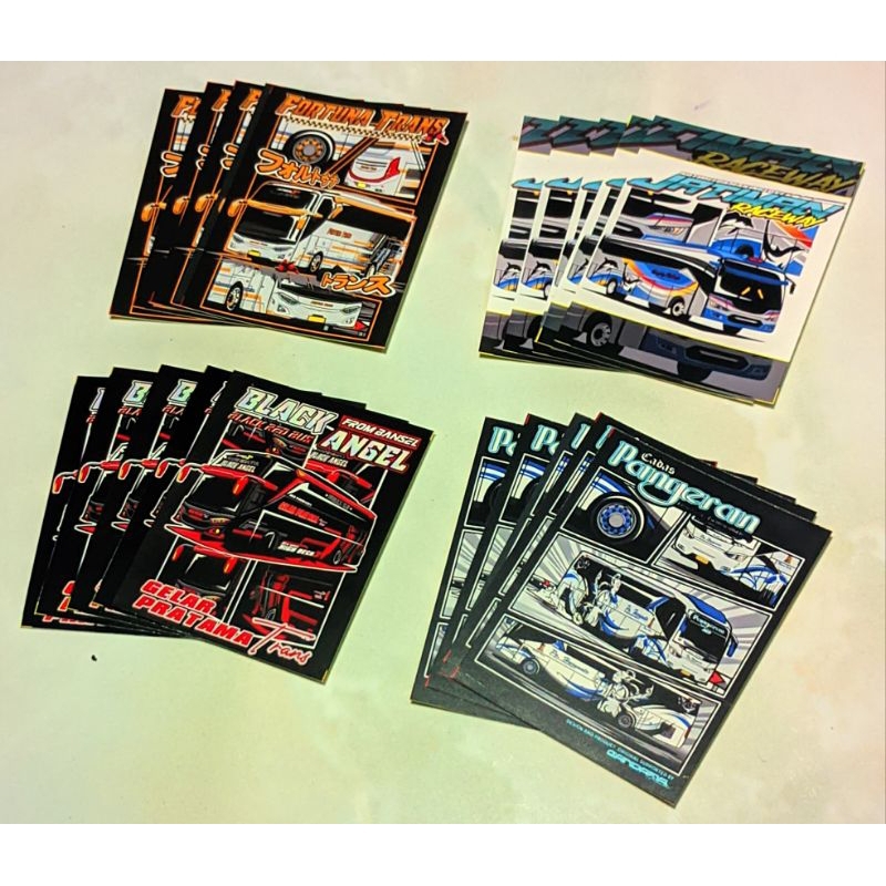 Jual COD Stiker Buss Viral Keren Terbaru ( 30 Stiker + Bonus ) | Shopee ...