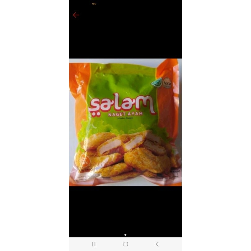 Jual Frozen Bandung nuget salam 500gr | Shopee Indonesia