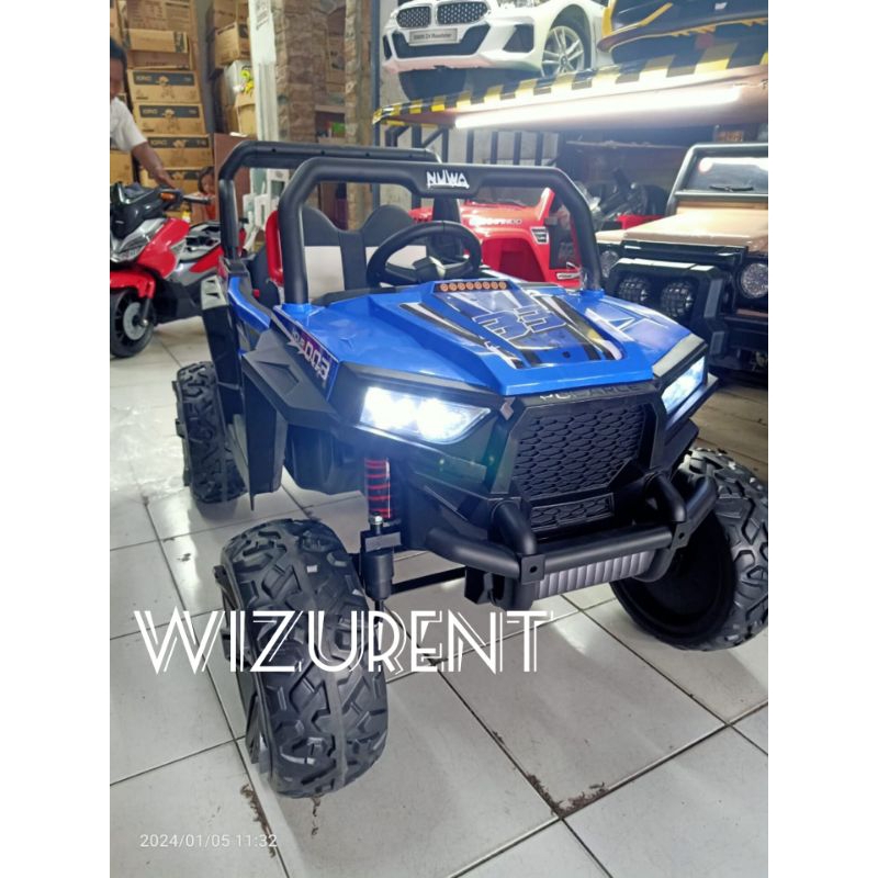 Jual mobil aki Utv Nuwa 30 Jeep monster ban karet + jok kulit | Shopee ...