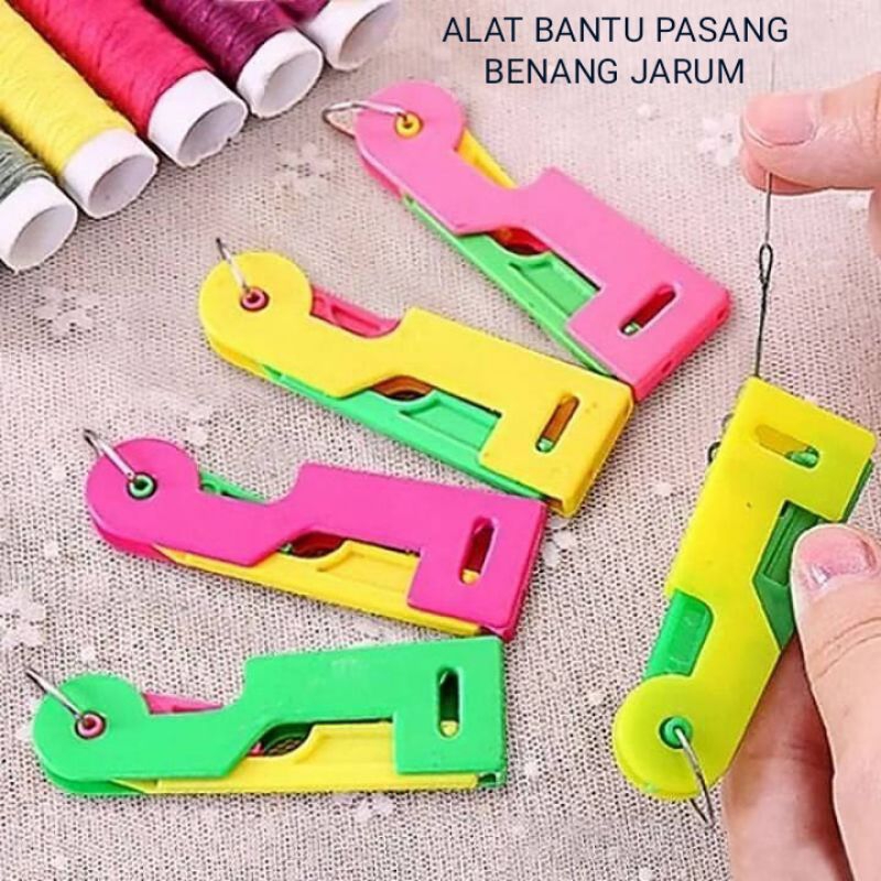 Jual Alat Bantu Pasang Benang Jarum Mata Nenek | Shopee Indonesia
