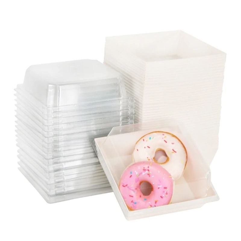Jual BOX MIKA / DUS MIKA KUE/CAKE DESSERT BOX. 1 pak isi 5 pcs | Shopee ...