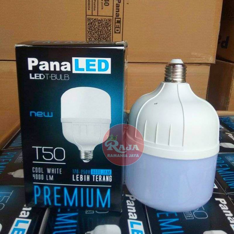 Jual Lampu LED Ekonomis Cahaya Putih Lebih Terang Panaled Premium 40w/50w SNI | Shopee Indonesia
