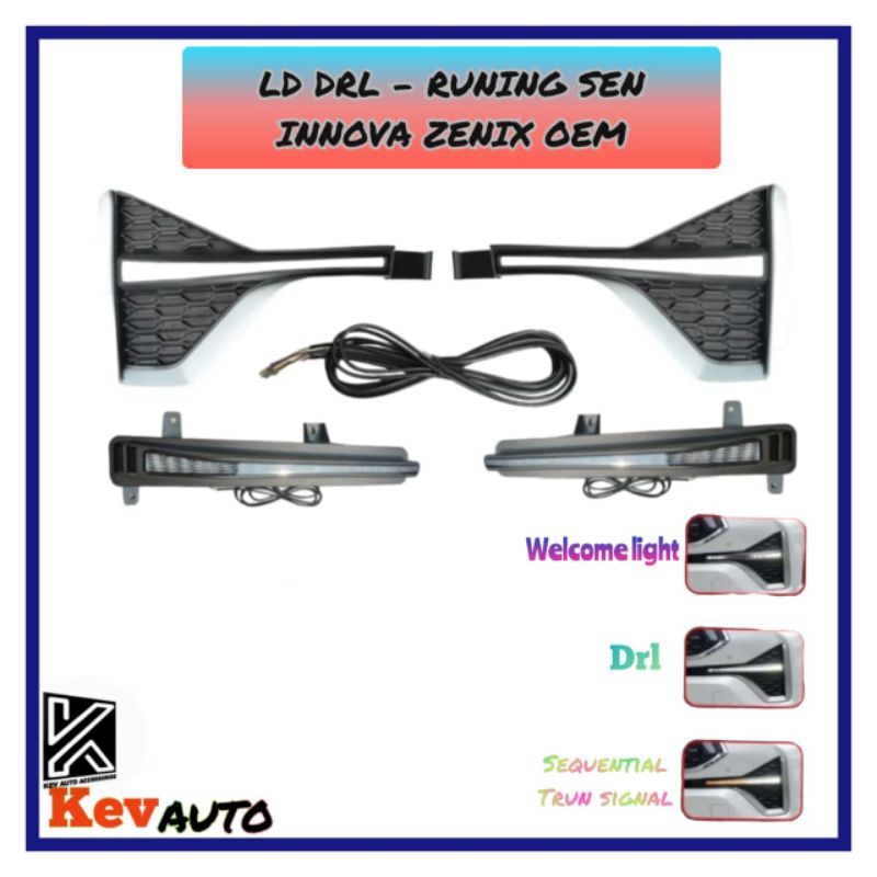 Jual DRL BUMPER INNOVA ZENIX | Shopee Indonesia