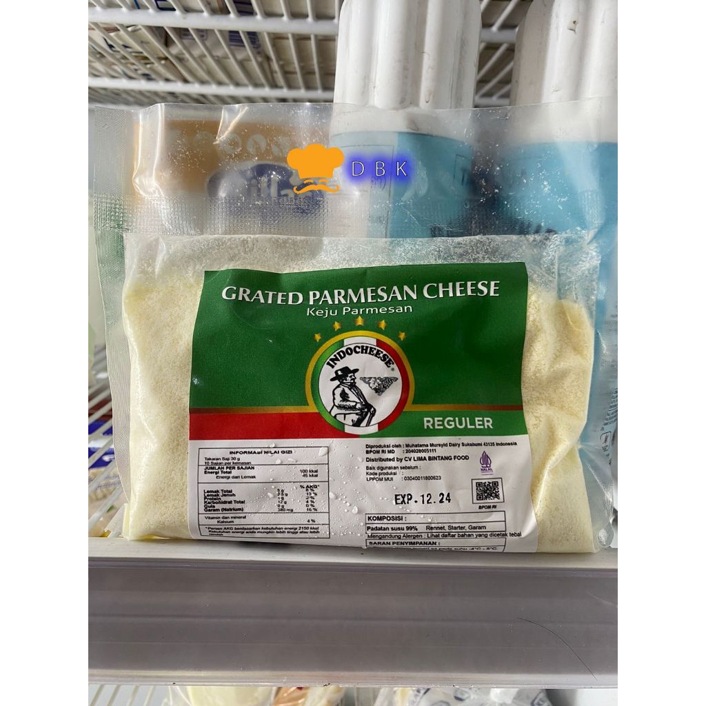 Jual parmesan bubuk 300gr indo cheese grated cheese | Shopee Indonesia
