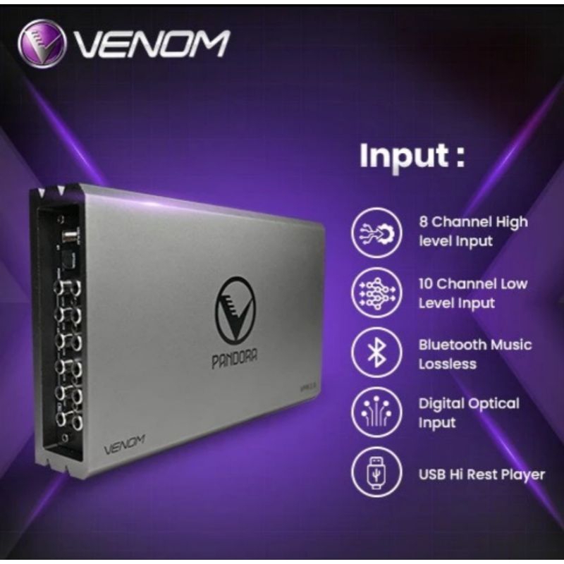 Jual Venom Processor Audio Mobil Pandora VPR 2.8 / PROCESSOR VENOM ...