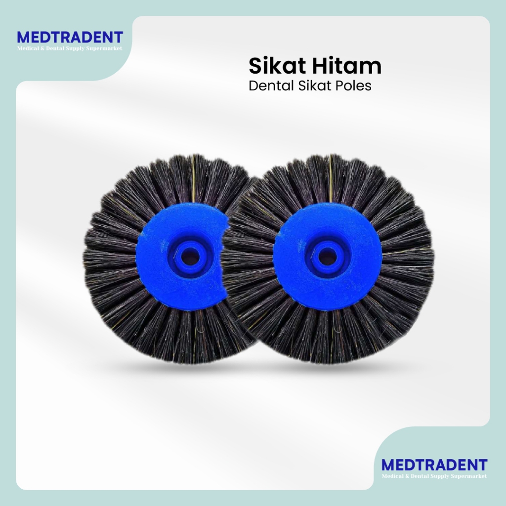 Jual Dental Sikat Hitam/Sikat Poles Lab Gigi | Shopee Indonesia