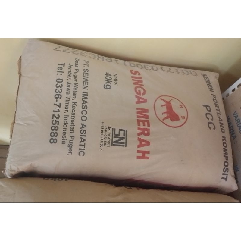 Jual Semen Singa Merah 40 Kg | Shopee Indonesia