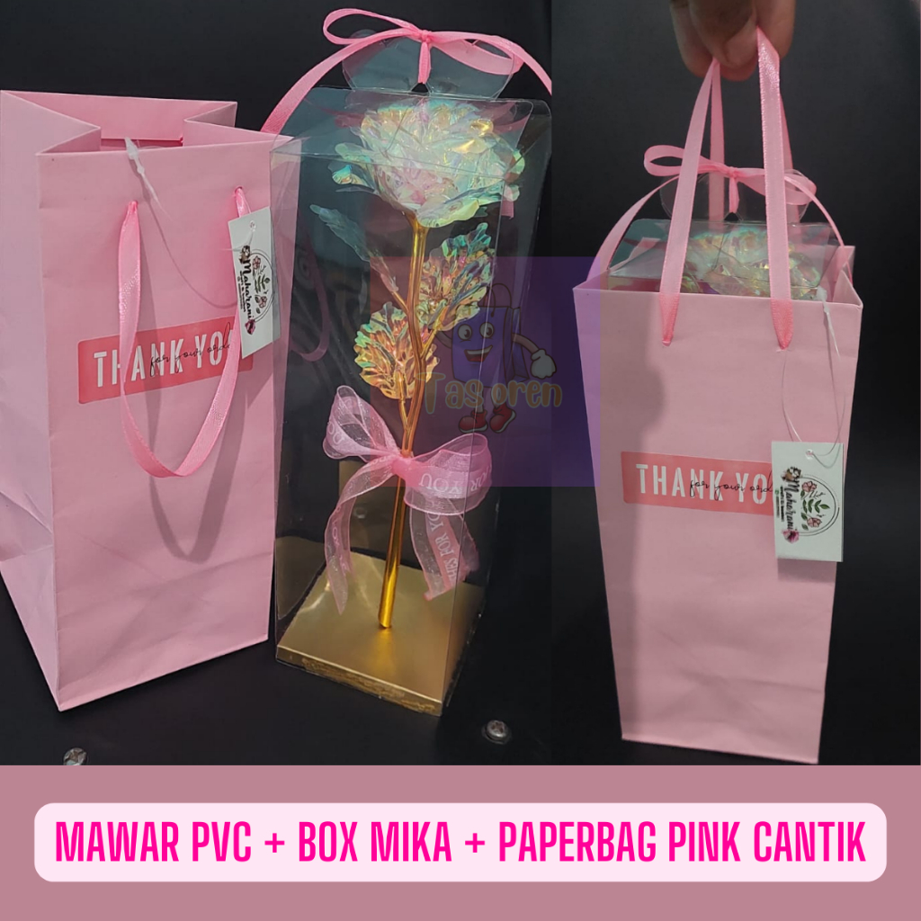 Jual GIFT MAWAR BOX DENGAN PAPER BAG CANTIK MAWAR BOX BEAUTY AND THE ...
