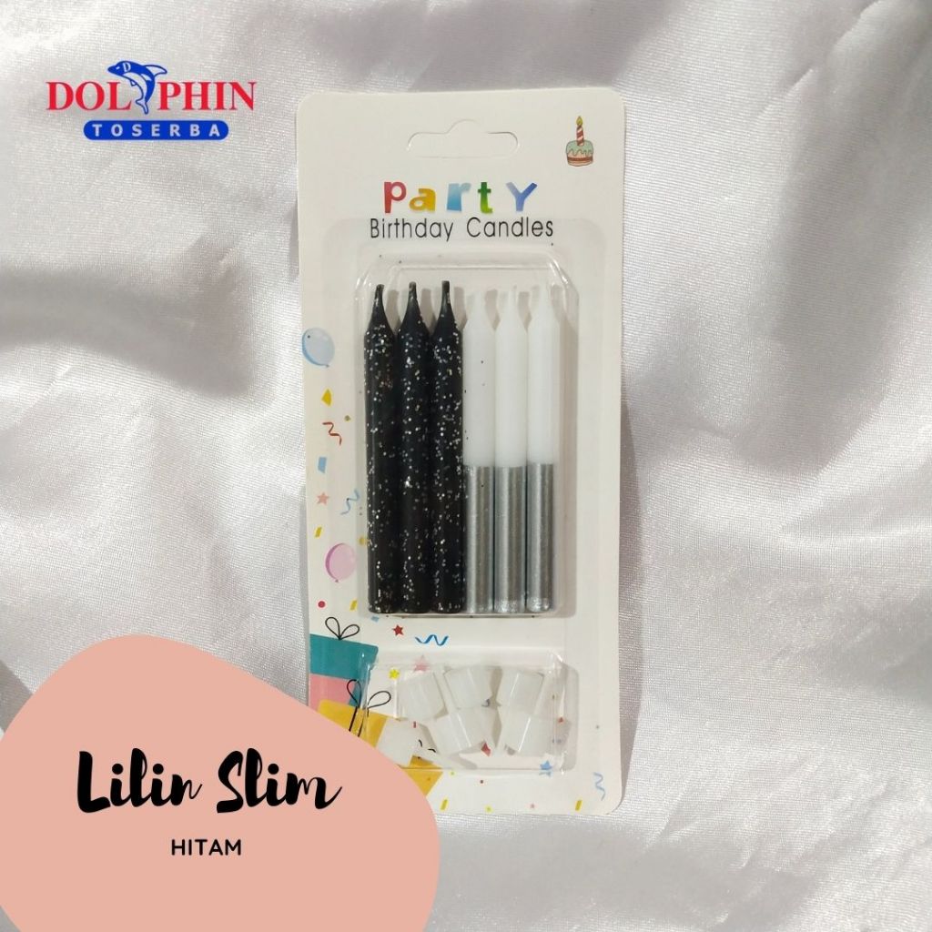 Jual Candle Party Lilin Ulang Tahun Pesta Party Metalik Kecil dan ...