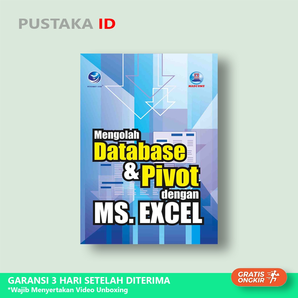 Jual Buku Mengolah Database dan Pivot dengan MS. Excel - Original ...