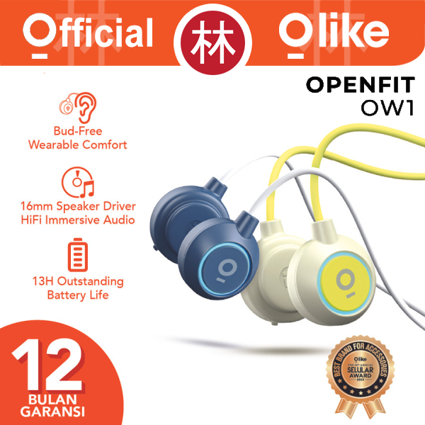 Jual Olike OW1 Open Ear Sport TWS headset bluetooth 5.3 Air Bone Conduction | Shopee Indonesia