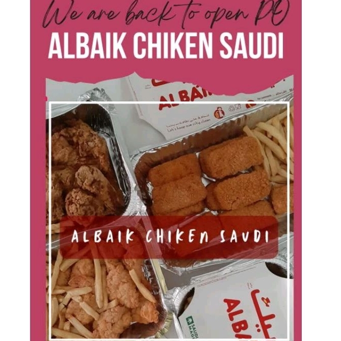 Jual Ayam Albaik / Ayam arab saudi / Chicken saudi / Albaik Chicken ...