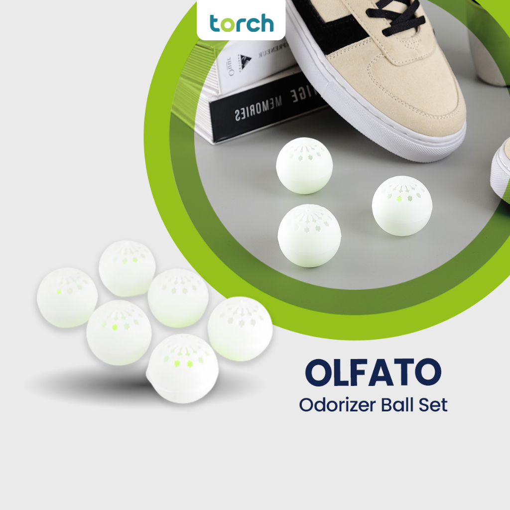 Jual TORCH Olfato Odorizer Ball Set Anti Bau Sepatu Sandal | Shopee ...