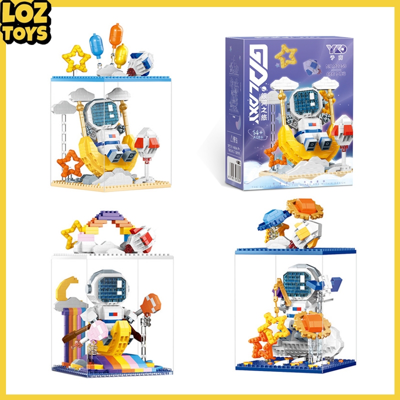 Jual LOZTOYS Mainan Balok Building Block DIY Astronot Space Blok Susun ...