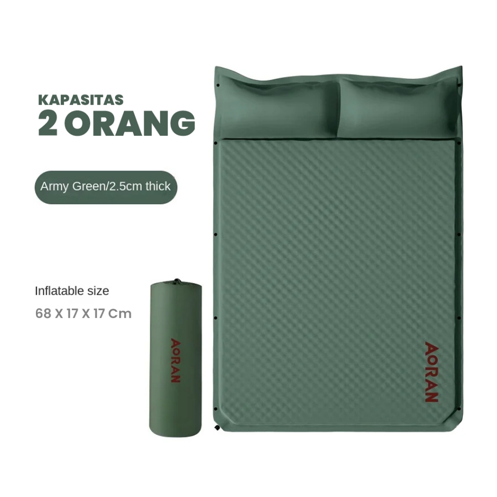 Jual MATRAS ANGIN SELF INFLATE DOUBLE SLEEPING PAD FOOTPRINT KASUR ...