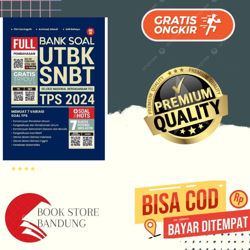 Jual BUKU BANK SOAL UTBK SNBT TPS 2024 | Shopee Indonesia