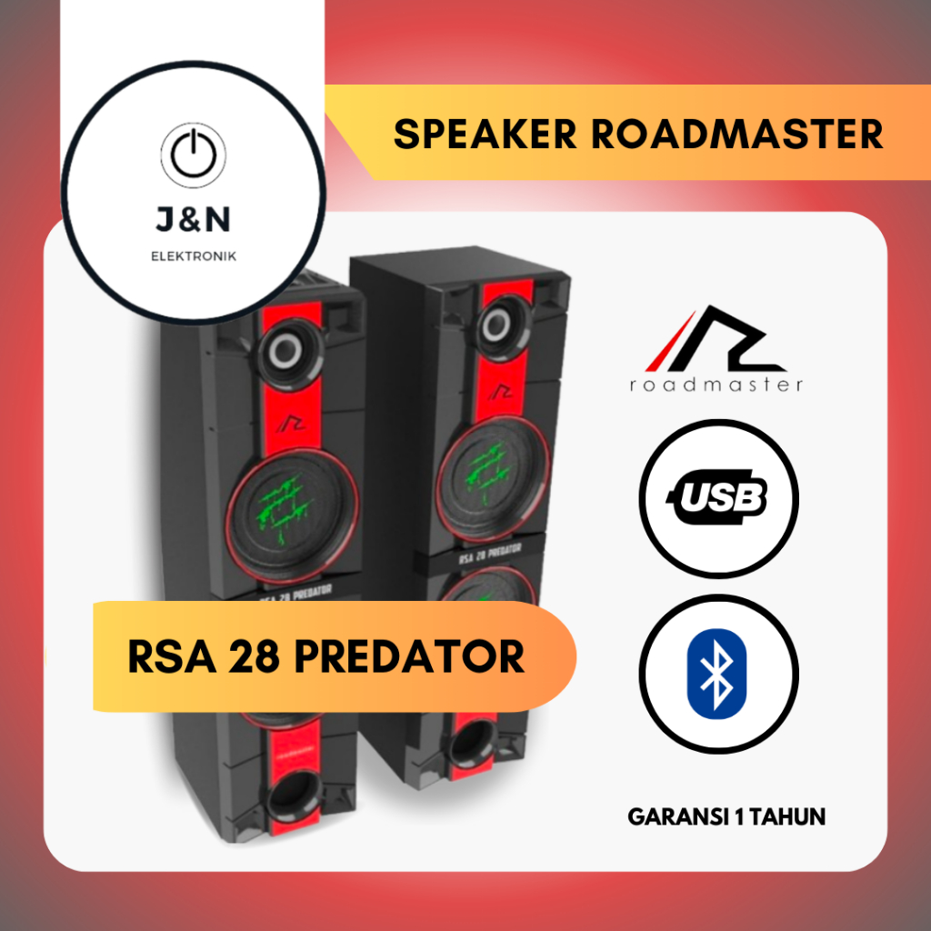Jual SPEAKER AKTIF ROADMASTER RSA 28 PREDATOR | Shopee Indonesia