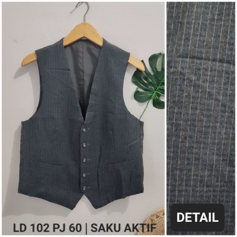 Jual Vest Blazer / Rompi Blazer / Vest Fashion | Shopee Indonesia