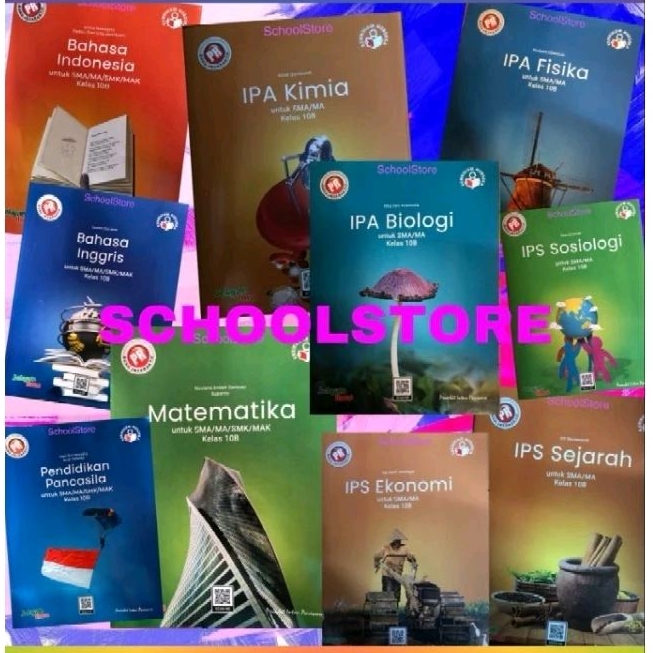 Jual Buku lks/Pr interaktif jenjang SMA kelas 10 semester 2 kurikulum merdeka tahun 2023/2024 ...