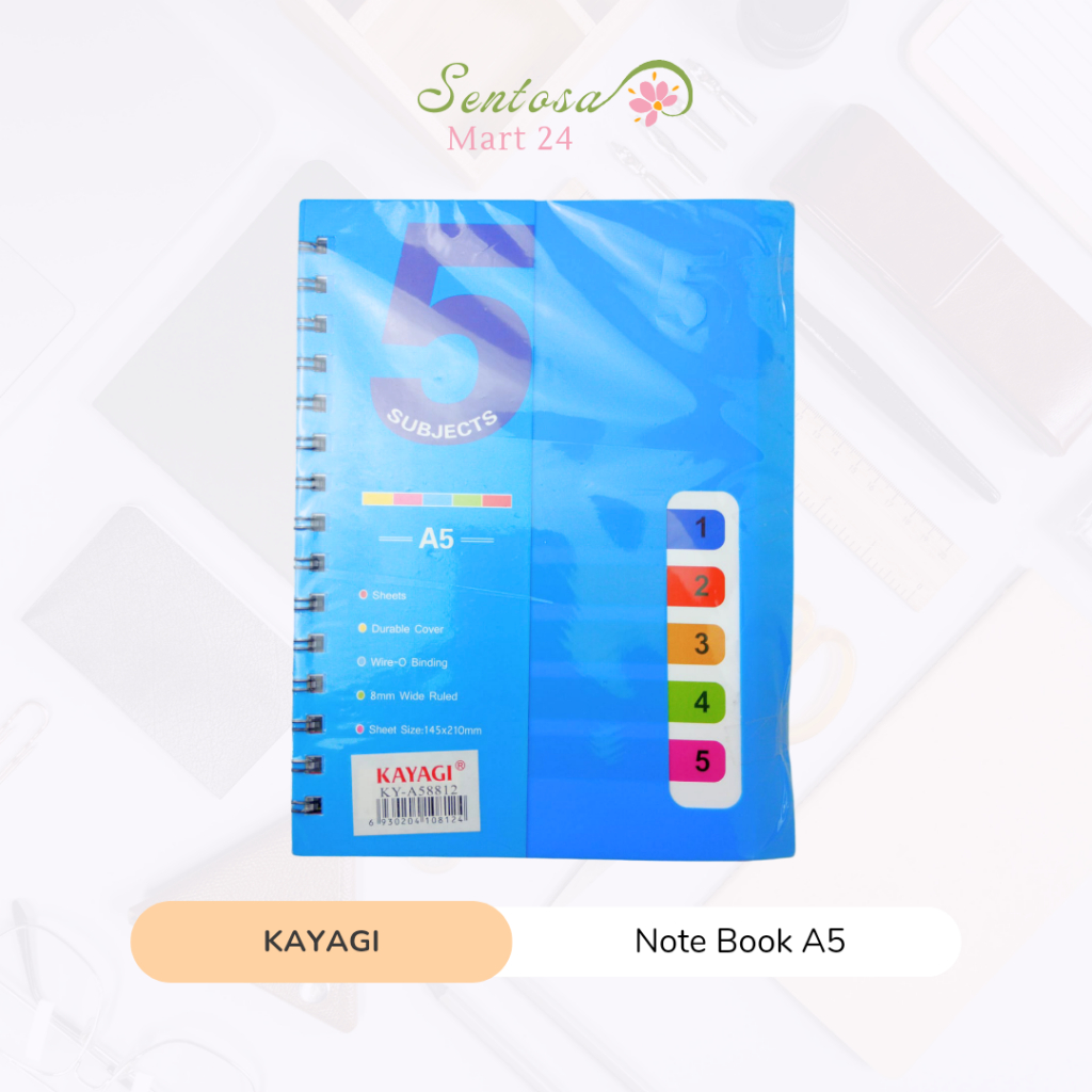 Jual KAYAGI Note Book A5 Buku Tulis Catatan Jurnal - KY-A58812 | SentosaMart24 | Shopee Indonesia