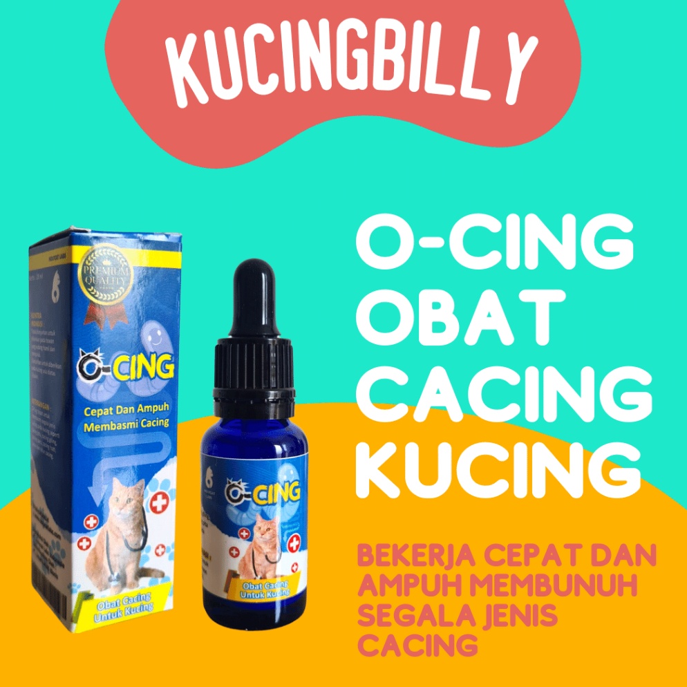 Jual Splash OCING OCING obat cacing kucing ampuh 2ml | Shopee Indonesia